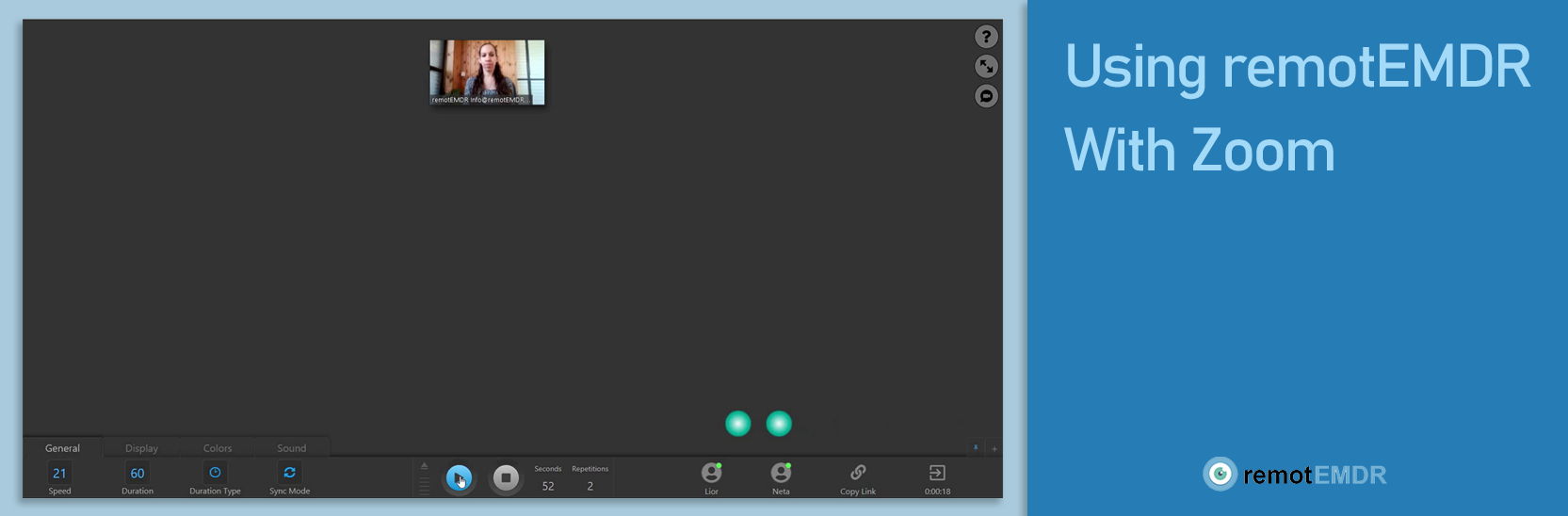 How to Use remotEMDR With Zoom | remotEMDR Blog